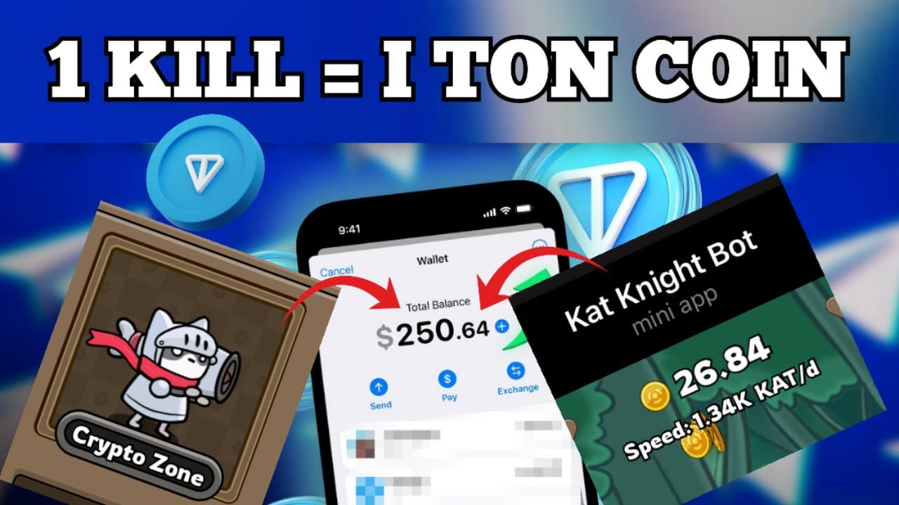 1 Kill = 1 Ton Coin | Earn Unlimited TON COIN Daily Using The Kat ...