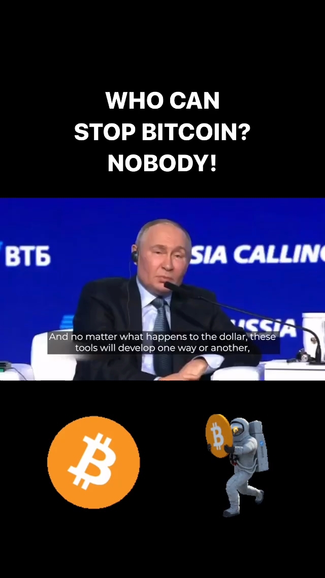Who Can sToP Bitcoin? Vladimir Putin #BTC☀ #BTC #BTC100k | Bullish ...