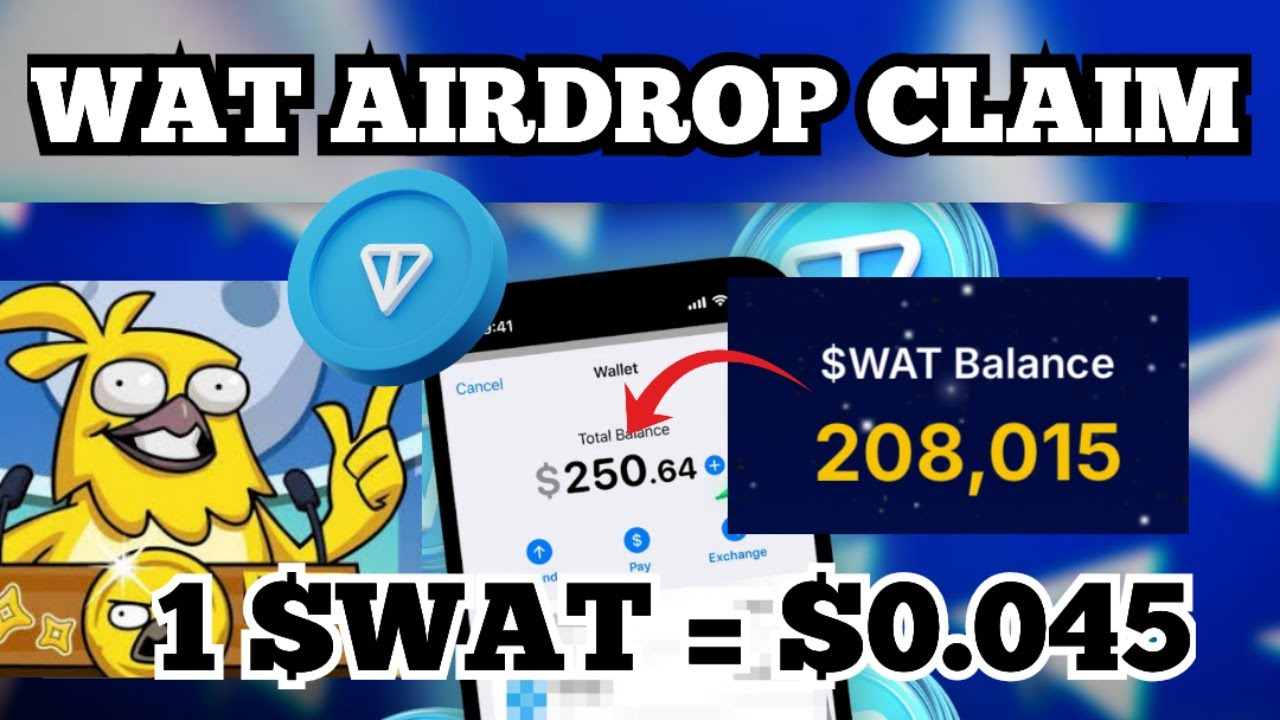 Gamee $WAT Airdrop Withdrawal and Listing | WAT Listing Price and Claim ...