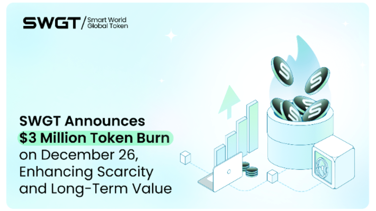$3M SWGT Token Burn Set for December 26: A Move Toward Long-Term Growth ...