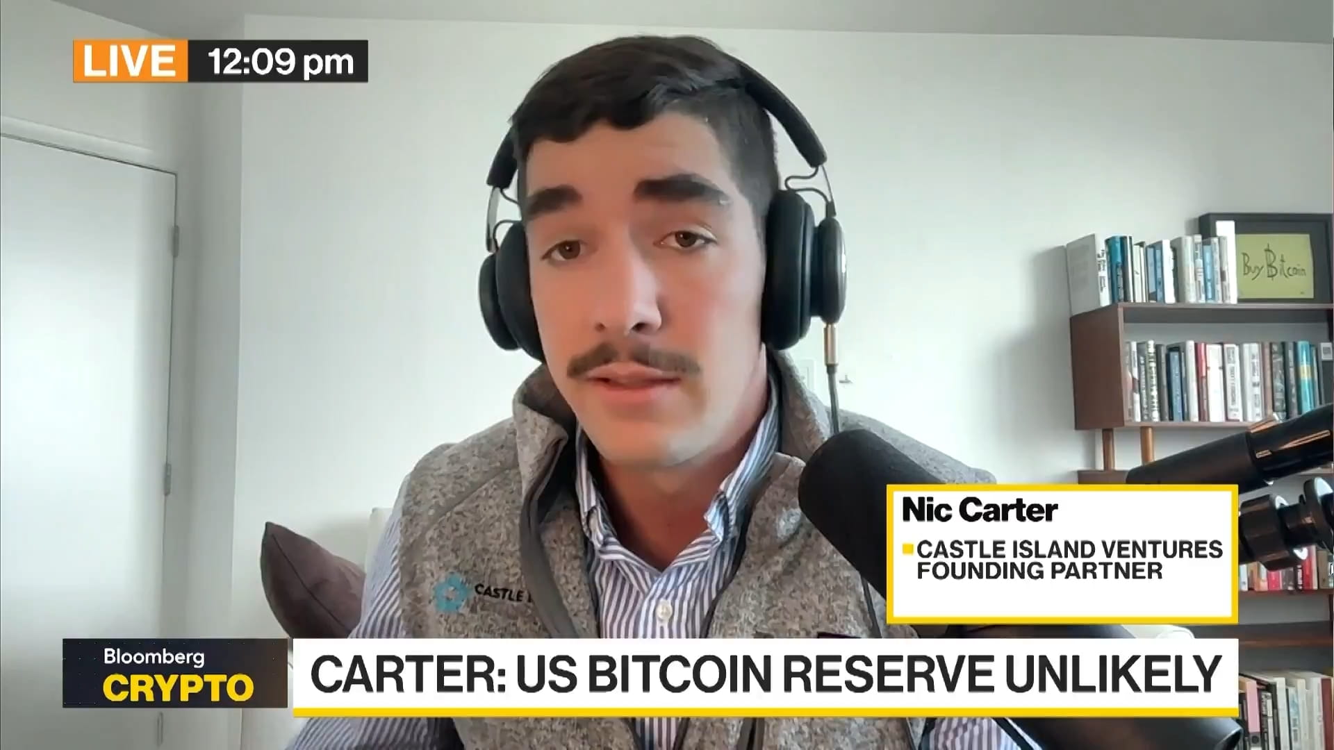 JUST IN: Nic Carter tells Bloomberg "Long-term, I'm looking for # ...