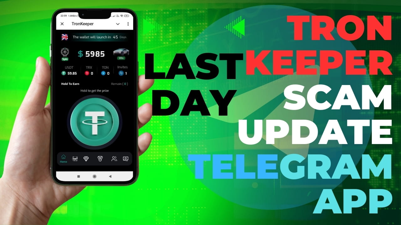 #Tronkeeper #Scam Update. They have access to over 6 million users of # ...