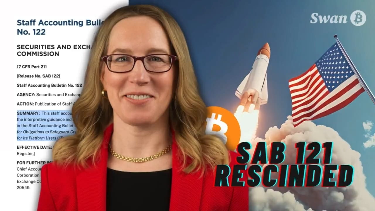 BREAKING: SEC officially rescinds SAB 121, which was the only thing ...