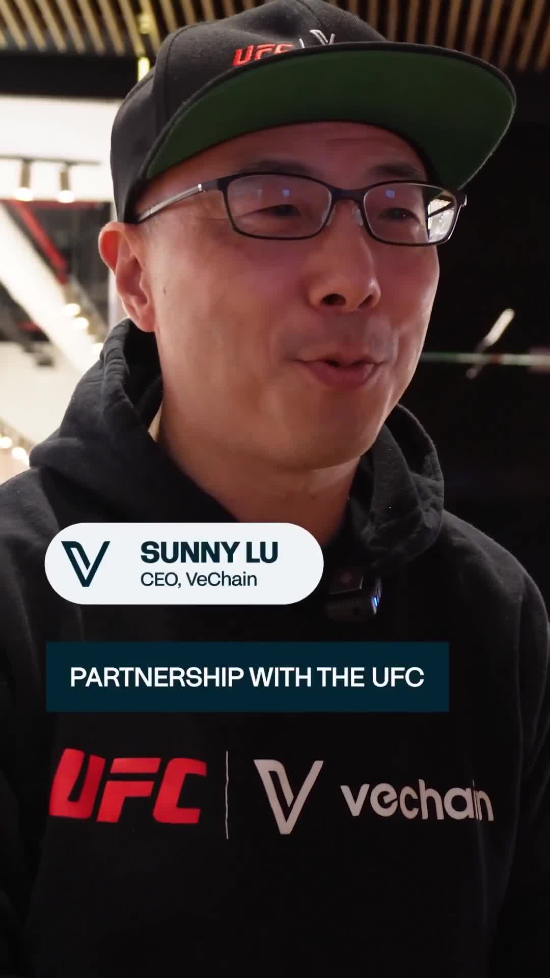 A equipe VeChain está presente este fim de semana para o UFC 311 para ...