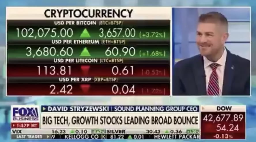$XRP David Stryzewski claims Bank of America is doing "100% of its ...
