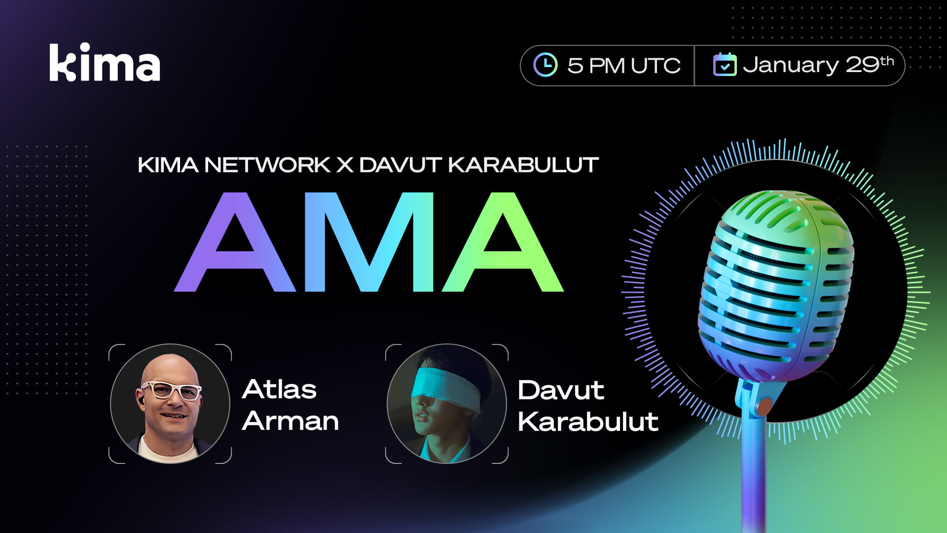 Davut Karabulut x Kima Network AMA🎙️ Set your reminders fo | davut1karabulut on Binance Square