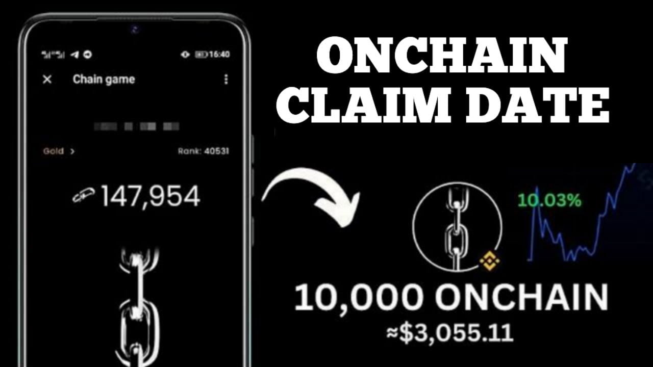 Onchain Airdrop Claim Date | Onchain Withdrawal Update | Free Crypto ...