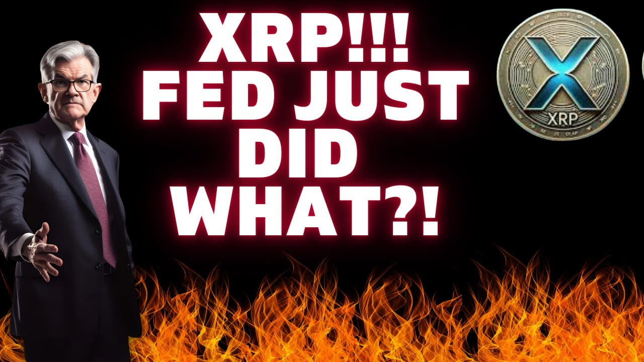 🚨 FED Just Did WHAT! 🚨 XRP PRICE PREDICTION NEWS What You Need To See ...