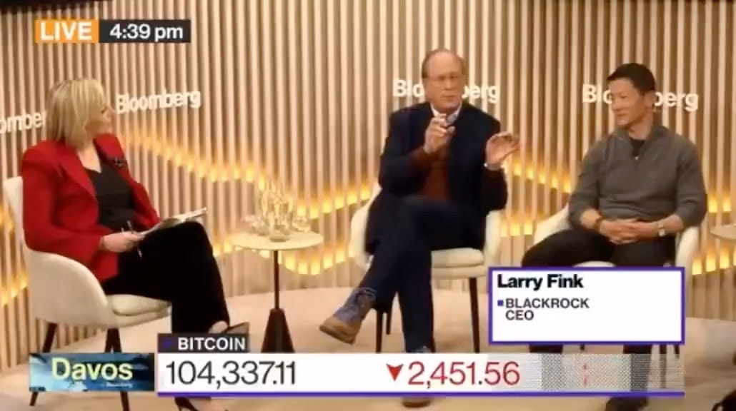 🔥 BULLISH: BlackRock CEO Larry Fink, a “big believer” in Bitcoin, predicts it could reach $700K ...
