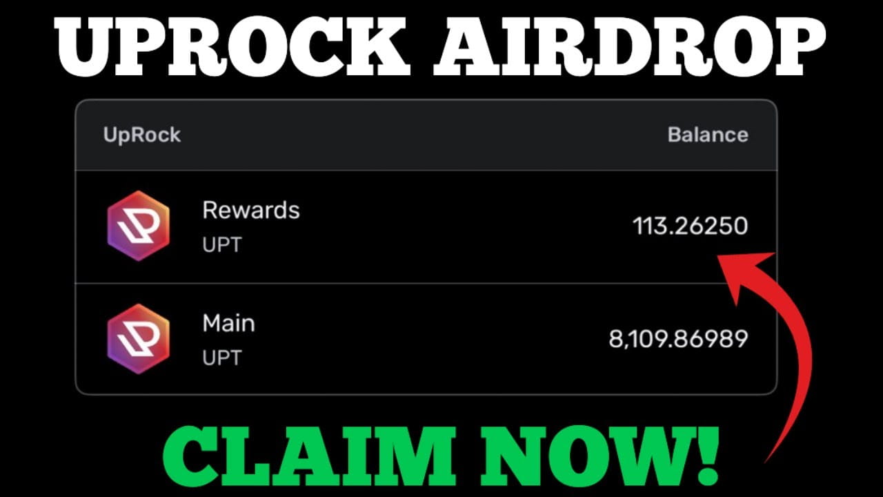 UPROCK 空投领取 - 如何立即领取 Uprock 空投并兑换 | Free Crypto Zone发布于币安广场