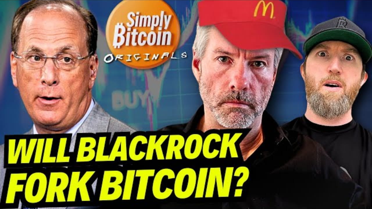 Is Blackrock Preparing to Fork Bitcoin? | Simply Bitcoin on Binance Square