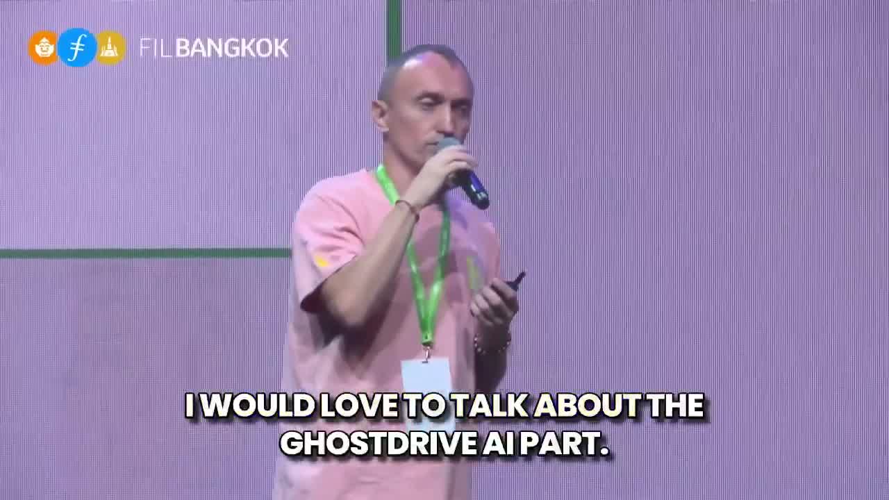 Roman Nebo from @GhostDrive_Web3 highlights the challenge of managing unstructured data as daily ...