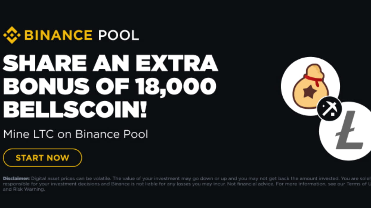 Mine LTC on Binance Pool to Share an Extra Bonus of 18,000 BELLS ...