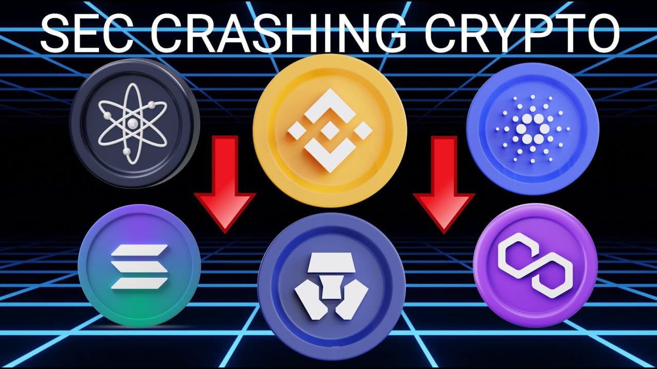 BREAKING SEC SUES BINANCE & CALLS BNB, CARDANO, & MATIC SECURITY TOKENS... CRO COIN NEXT BTC ETH ...