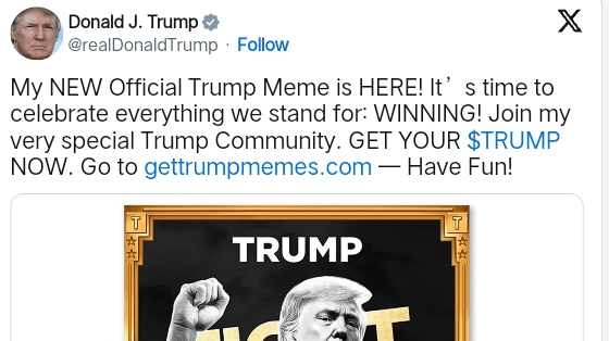 Did Donald Trump Really Launch a Solana-Based Meme Coin? | TheBluePepe ...