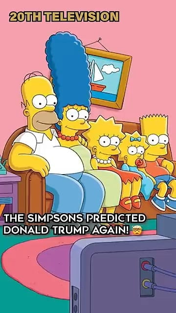 The Simpsons 'Predicted' Donald Trump 2024 Back in 2015 #SİMPSON #TRUMP ...