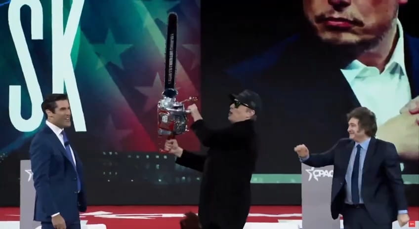 Breaking:🚨 Pro - Libra President Javier Milei gifts DOGE’s Elon Musk a ...