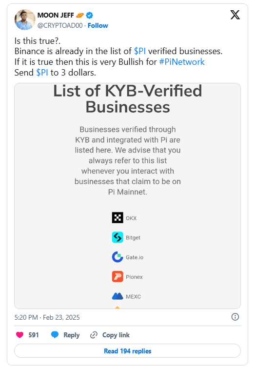 Fact Check: Is Binance Listing Pi? Viral Tweets Verified | blogtienso on Binance Square