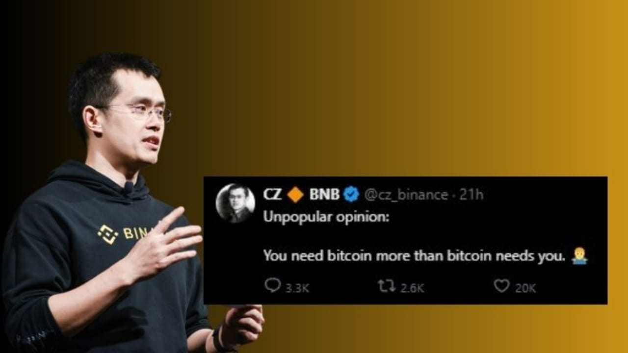 CZ: You need bitcoin more than bitcoin needs you | CafeBit Research on ...