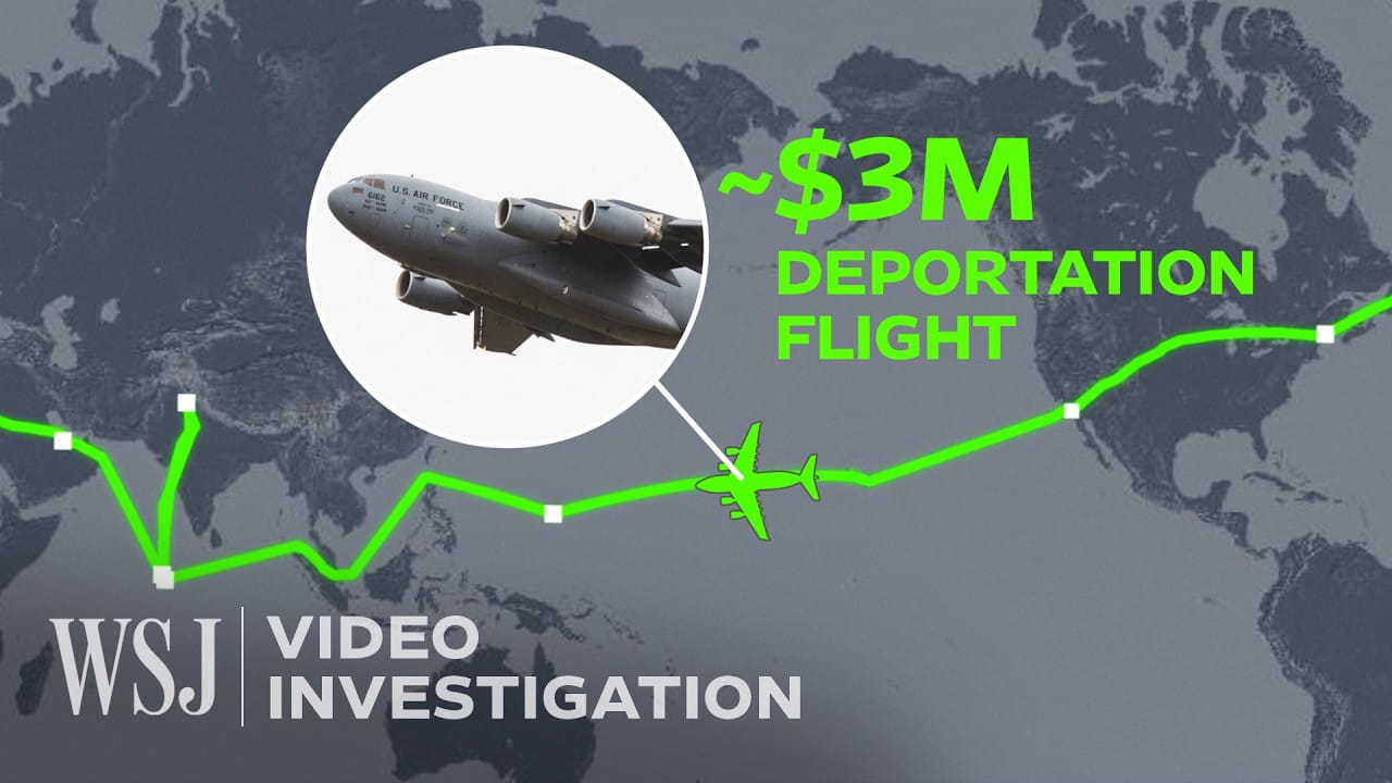 Why Trump’s Military Deportation Flights Are So Expensive | WSJ | The Wall Street Journal on ...