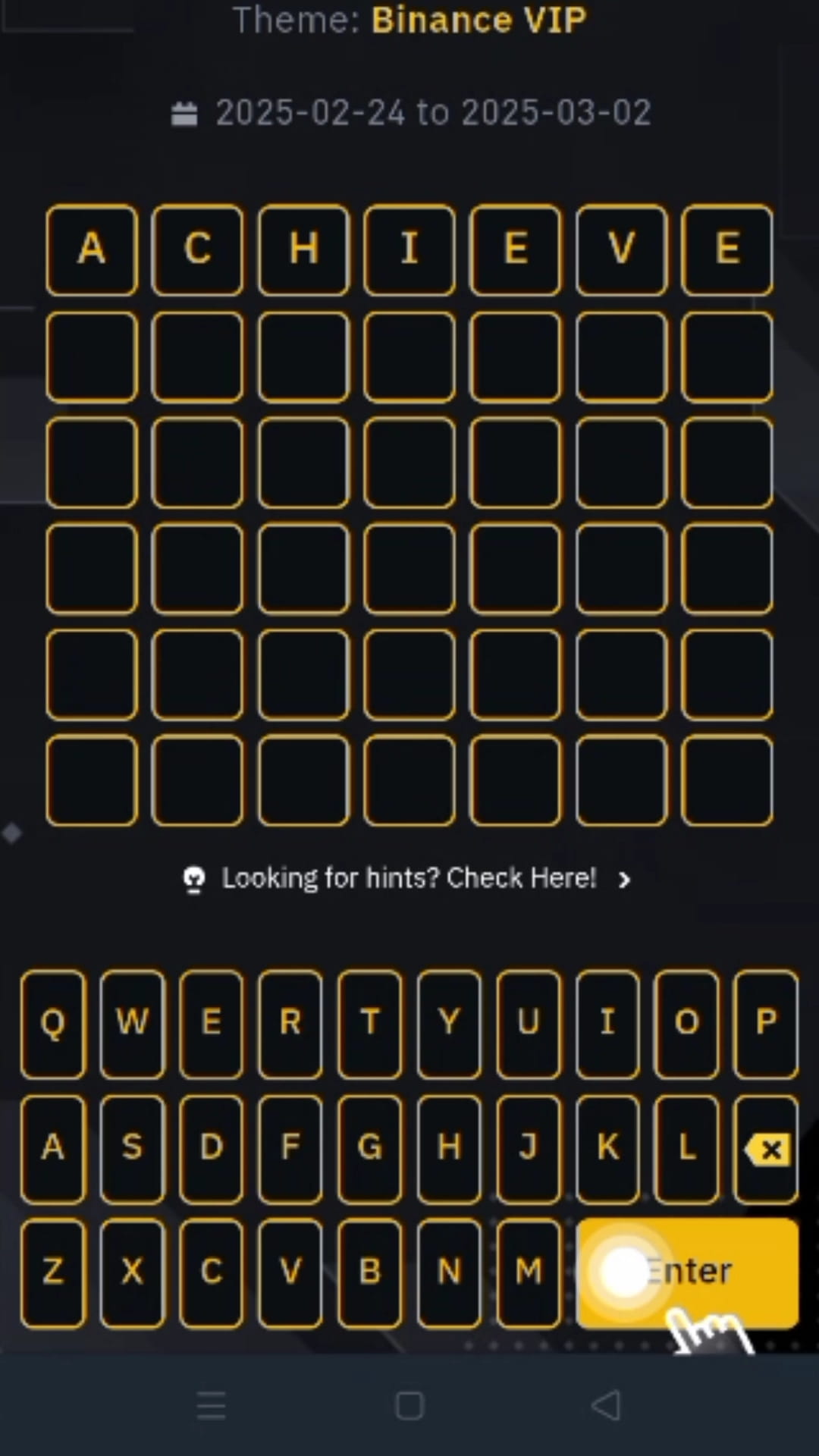 today Thu, 27 Feb. word of the day are. .. . | Nadeem Jamil on Binance ...