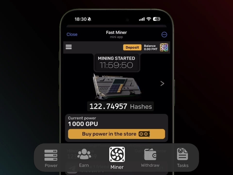 Welcome to Fast Miner! Congratulations on completing your registration ...