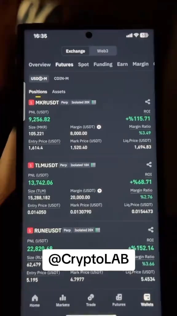 $MKR $TLM $RUNE Future Scalping Profit is Banged Short Trade 💯💲💌 🧬Clear Focus on Accuracy 💻 #🍂 ...