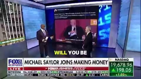 FOX BUSINESS: Michael Saylor hints his Bitcoin keys will be destroyed when he dies, ensuring his ...