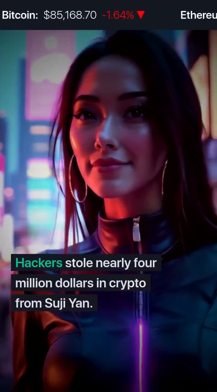 Suji Yan's birthday went awry as hackers stole nearly $4 million in cryptocurrencies including ...