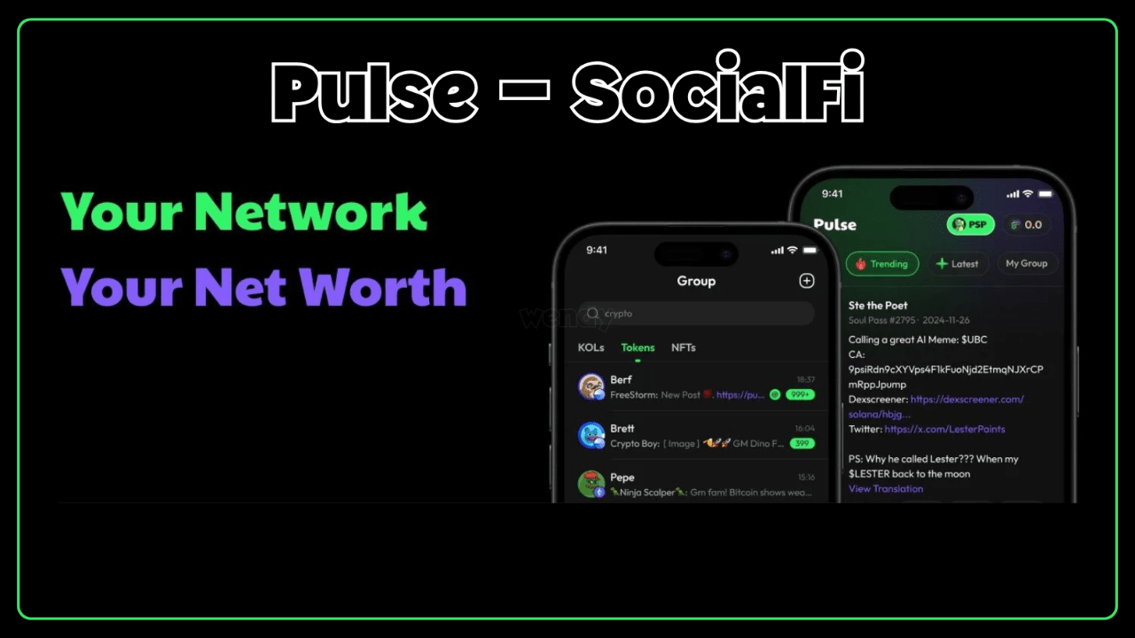 Earn up $10.000 with Airdrop Pulse - SocialFi. Don't miss out! | Wendyy ...