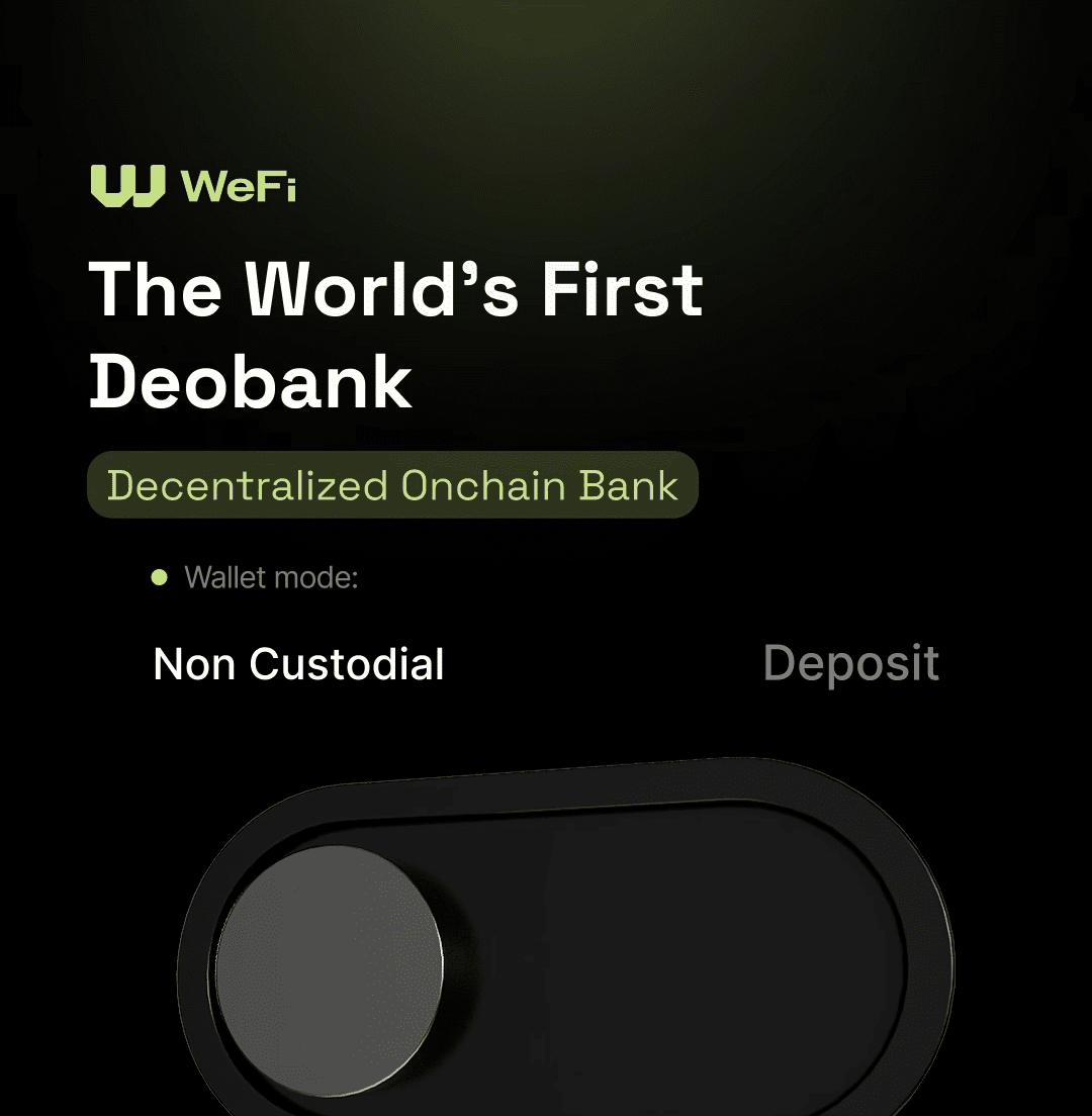 WeFi lance Deobank, la première banque décentralisée au monde sur la chaîne | CRYPTOKUBAN sur ...