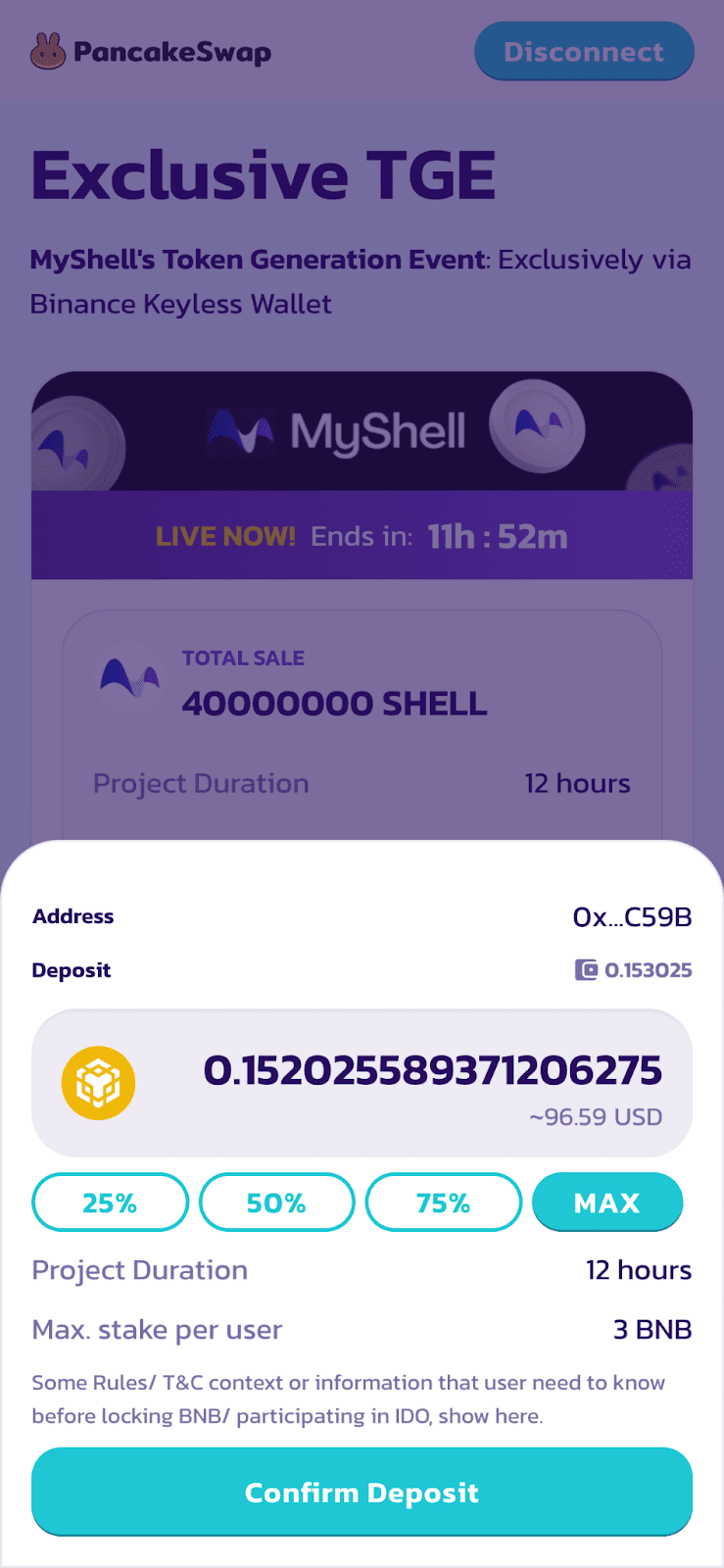 Billetera Binance: Tutorial de Usuario de Suscripción Exclusiva a la Oferta TGE de SHELL ...