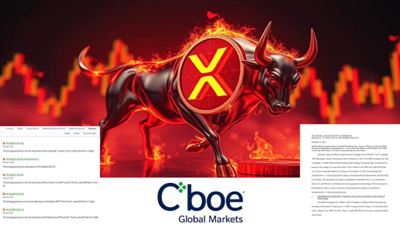 🚨CBOE BZX Exchange has filed for XRP ETF! Who is Cboe BZX? Monthly ...