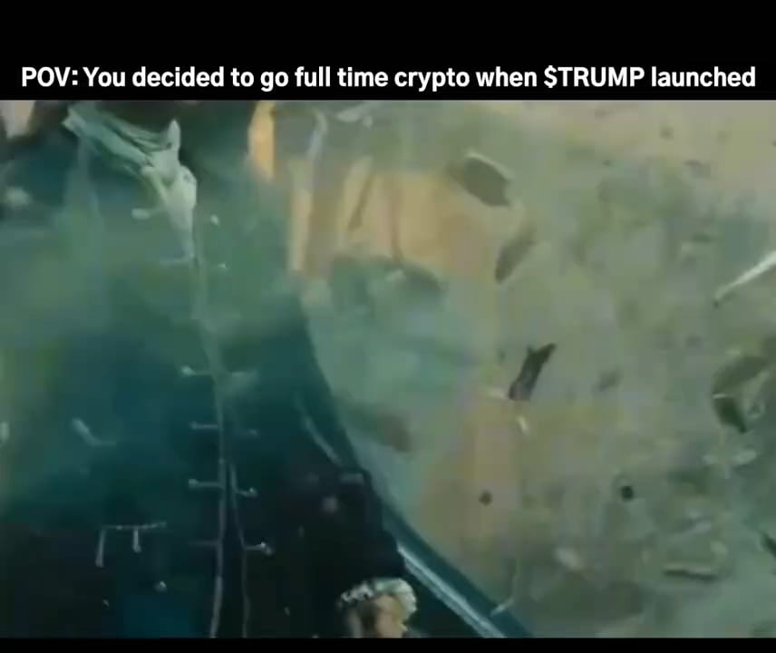 Just buy the dip they said.... #Write2Earn $TRUMP | Zen Spark on ...