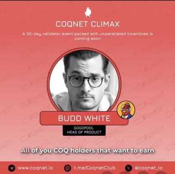 Coqnet Climax is about to shake up the @avax $AVAX ecosystem! 0xBudd ...