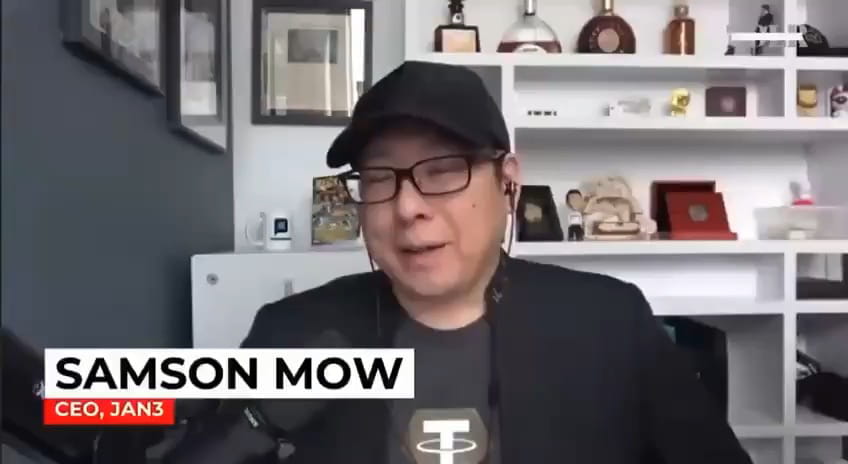 “The Bitcoin Gold Rush Goes Global” Samson Mow, CEO of Jan3, highlights ...