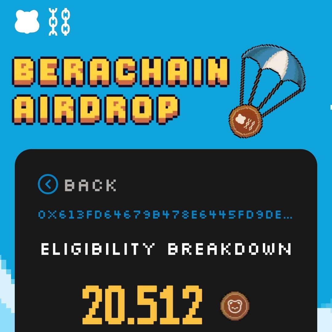 🐻⛓️ @berachain Airdrop checker is live 🔗checker.berachain | Mbeyaconscious on Binance Square
