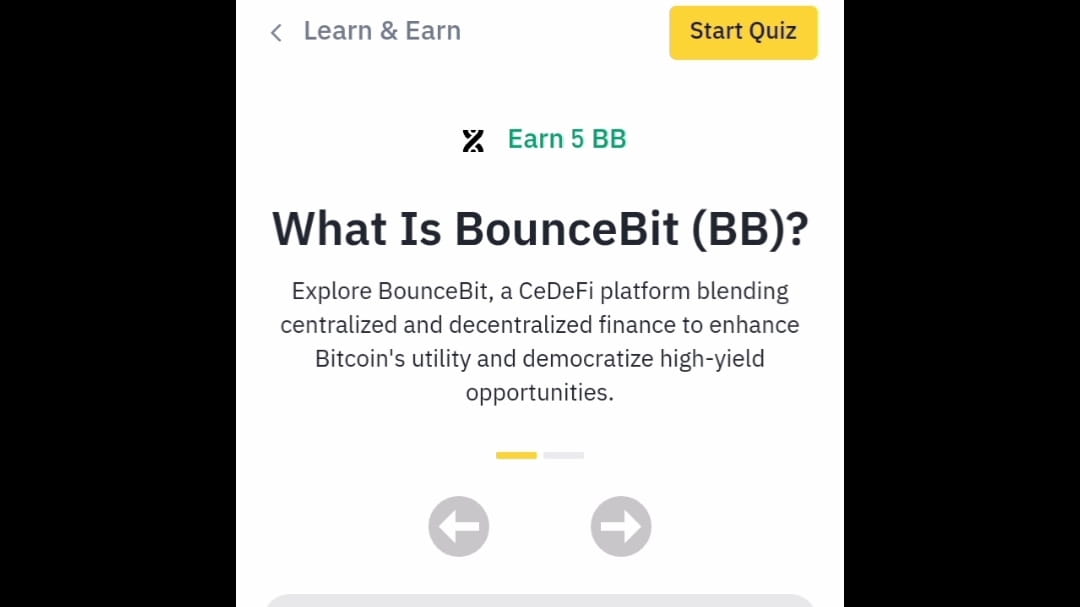 #LearnAndEarn" What Is BounceBit(BB)? Answers Uploaded 📚 Go And Get Your Reward 🎉🥰 $BB ...