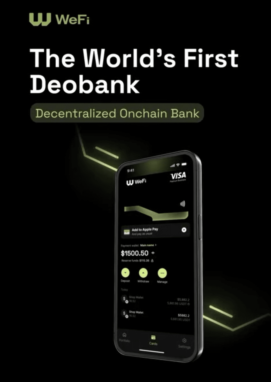 Was ist $WEFI? Alles, was Sie über die erste Deobank der Welt wissen müssen | CRYPTOKUBAN auf ...