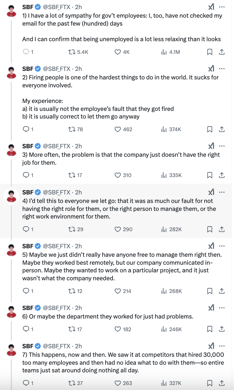 SBF tweets again after two years | Binance News on Binance Square