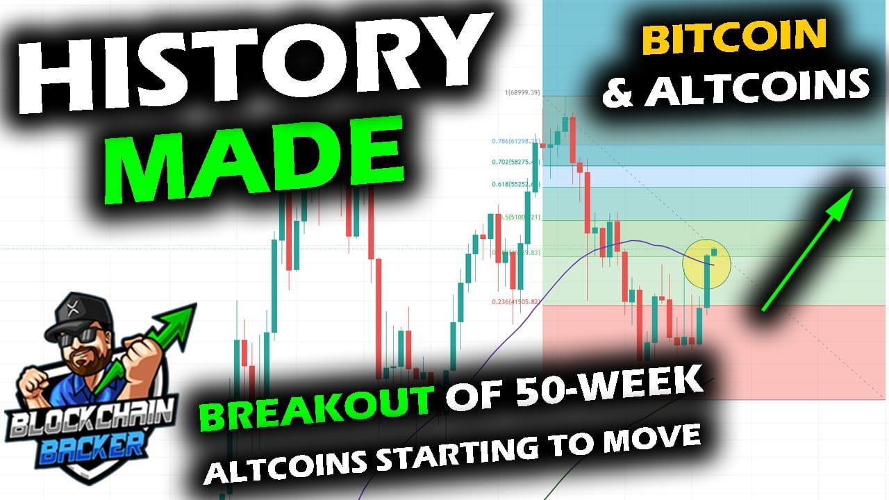 HISTORIC MOMENT as Bitcoin Price Chart Clears Phase Never Cleared ...