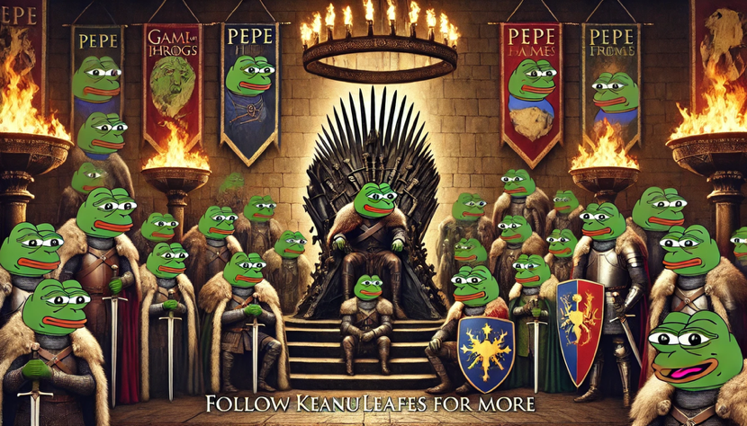 🐸💚 Welcome to the PEPE of Thrones Army! 🚀 If you’re a $P | Alts King on ...