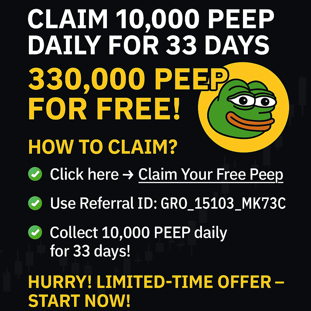 🚀 Claim 100 PEEP Daily for 33 Days on Binance! 🤑🔥 💰 Tha | Iqra71 on ...