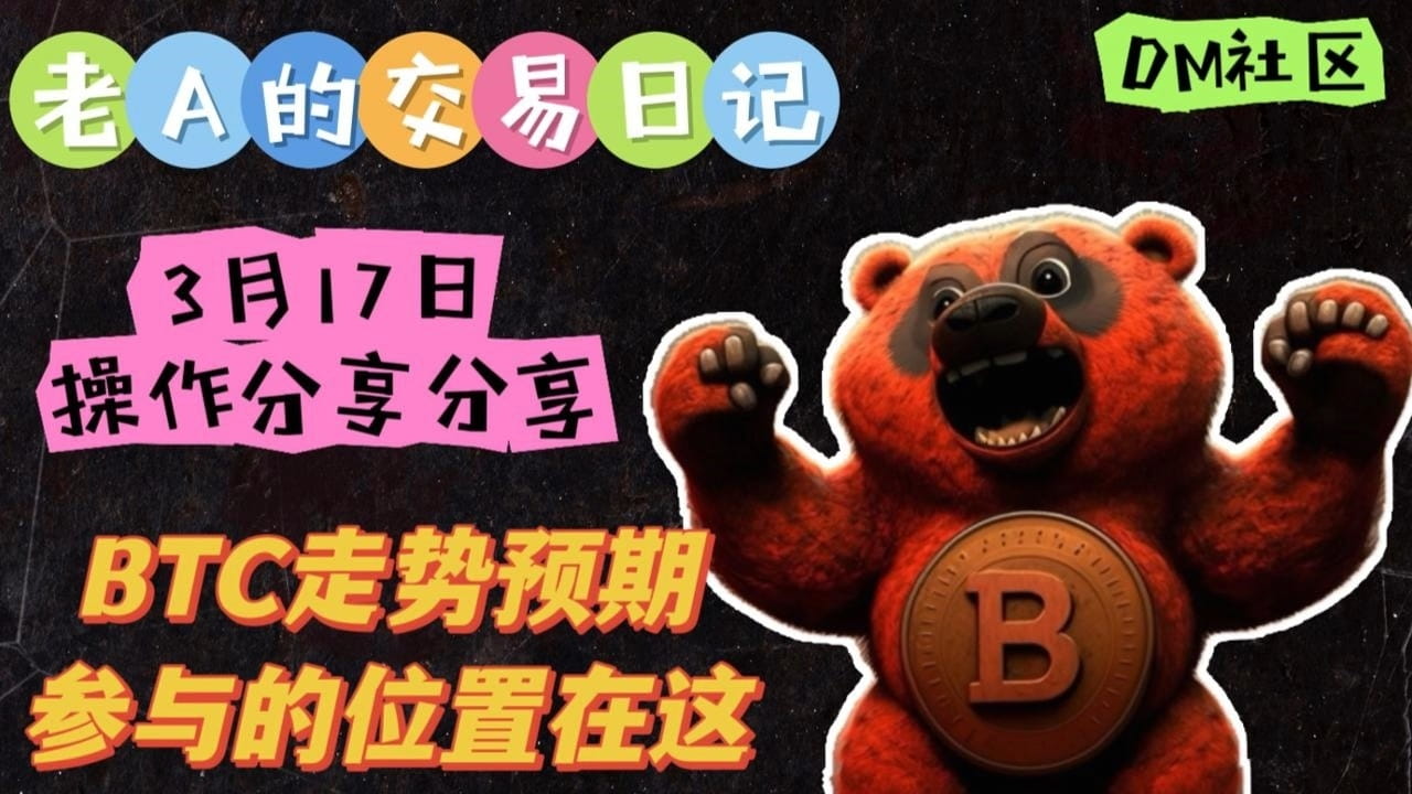 March 17th Midday Sharing 1. #BTC maintained volatility yesterday, and ...