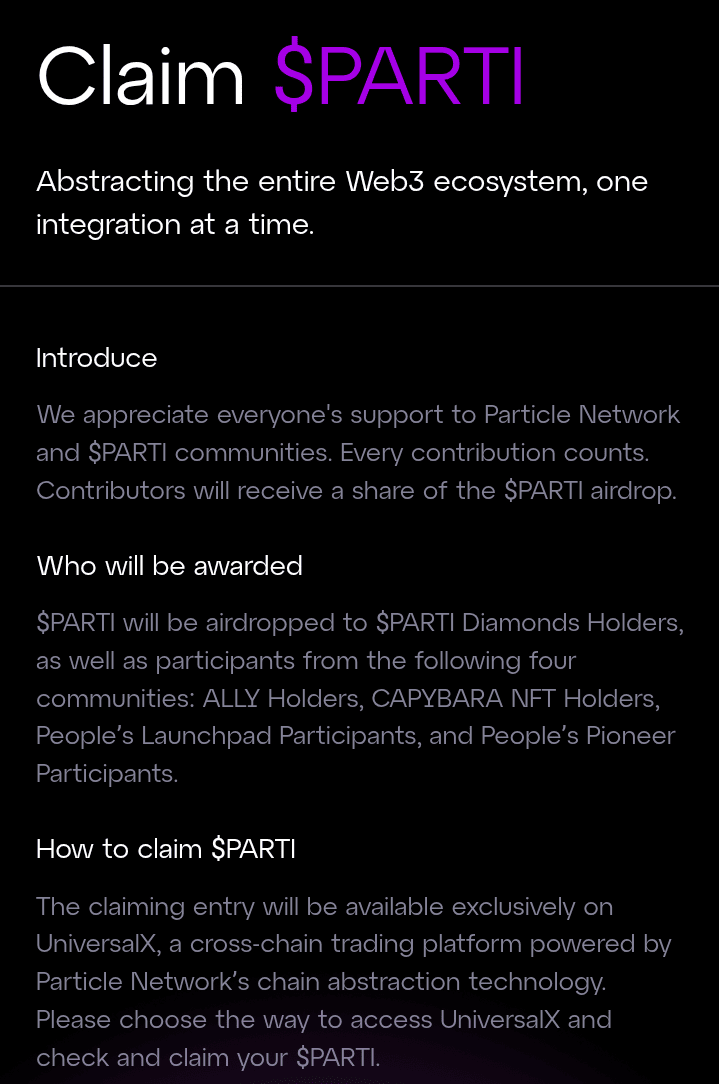 $PARTI 🚀 Get Your Free PARTI Tokens Today! 🚀 The world of | TREDMASTER ...