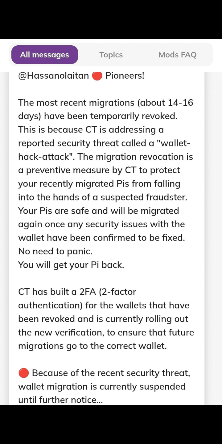 🚨 *The Truth About Pi Migration Coin Reversal* 🚨 Hey Pi N | BRITNEY_S ...