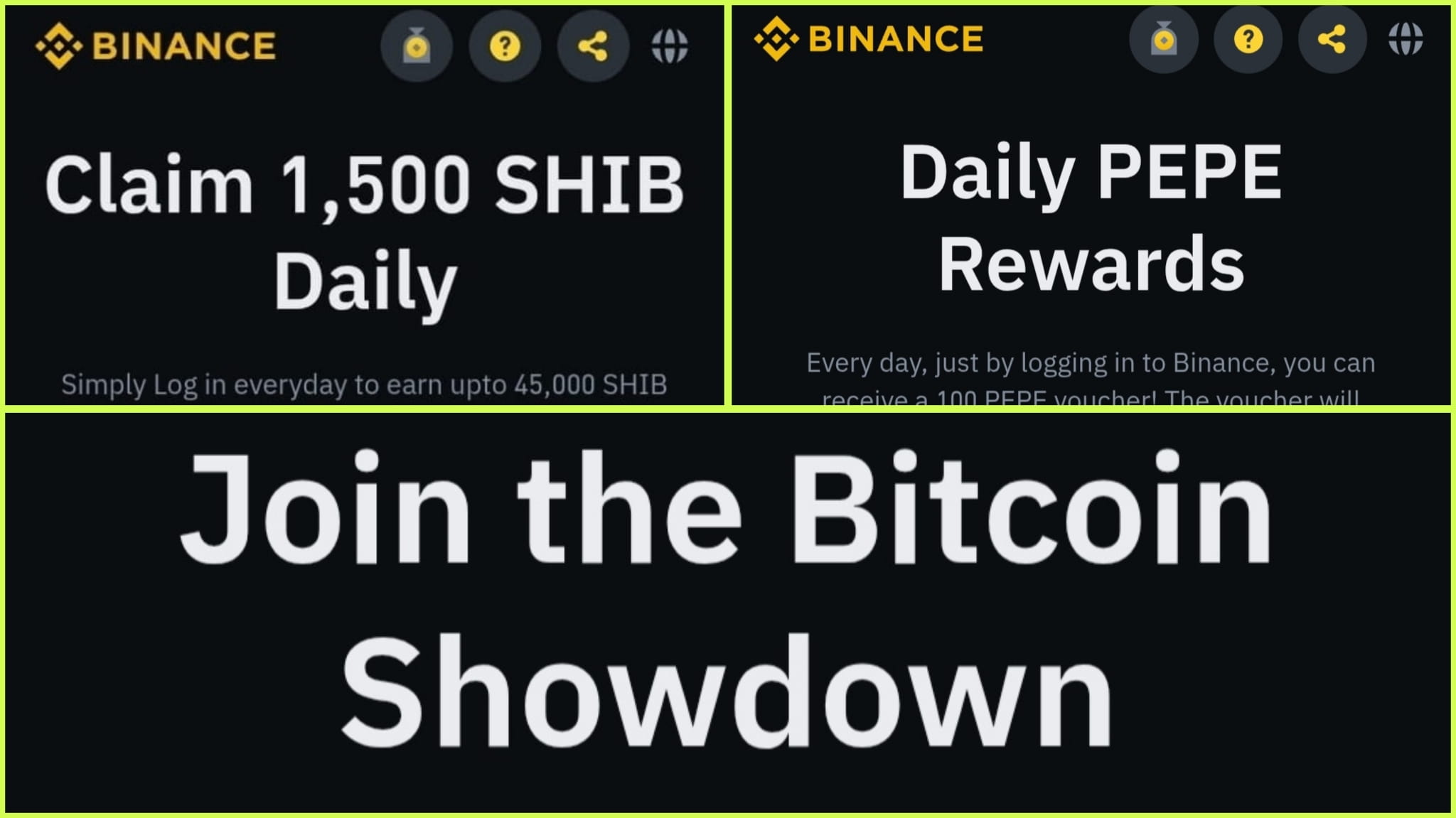 Claim 1,500 $SHIB & 100 $PEPE for FREE! [👉Claim Your SHIB Instantly](https://www.binance.com/en ...