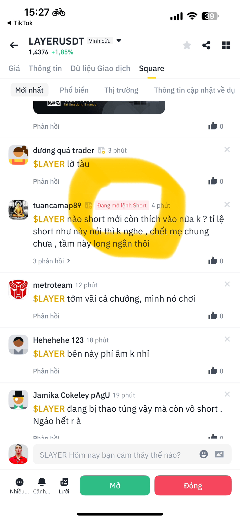 $LAYER do you see this type? it shouts for you to go long, | Gà tre 96 on Binance Square