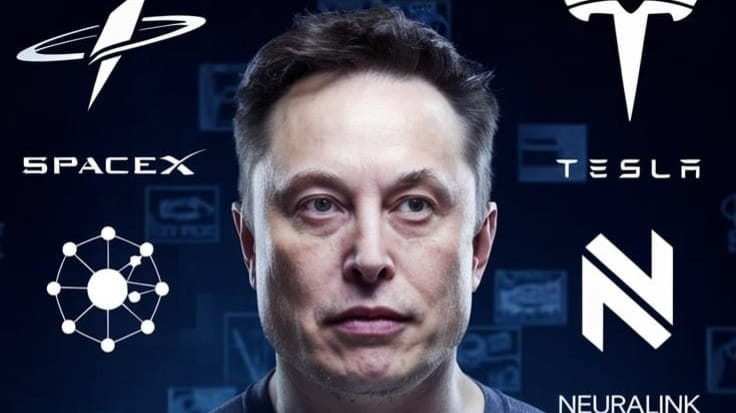 👑 Elon Musk: The King of Innovation 👑 🚀 From a humble start to the king ...