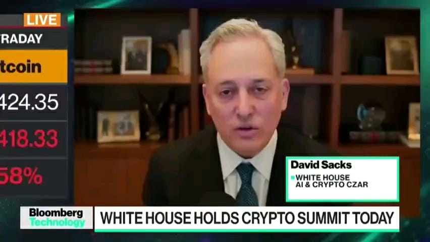 💡💡💡 🇺🇸 Crypto Czar David Sacks says the US government's crypto holdings will be audited "to find ...
